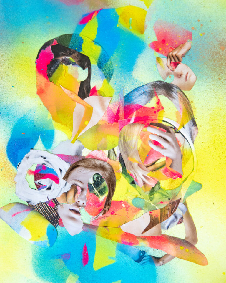 Interview de l'artiste Chloé Julien : collage et entrelacement de corps